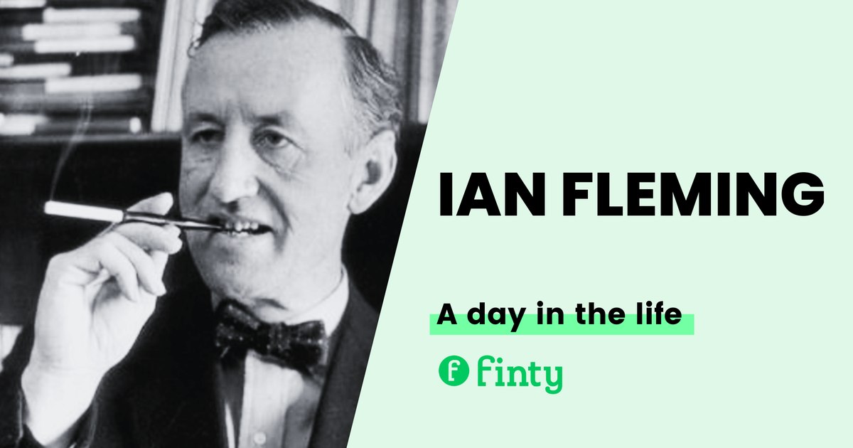 Ian Fleming's Daily Routine — A Day in the Life
