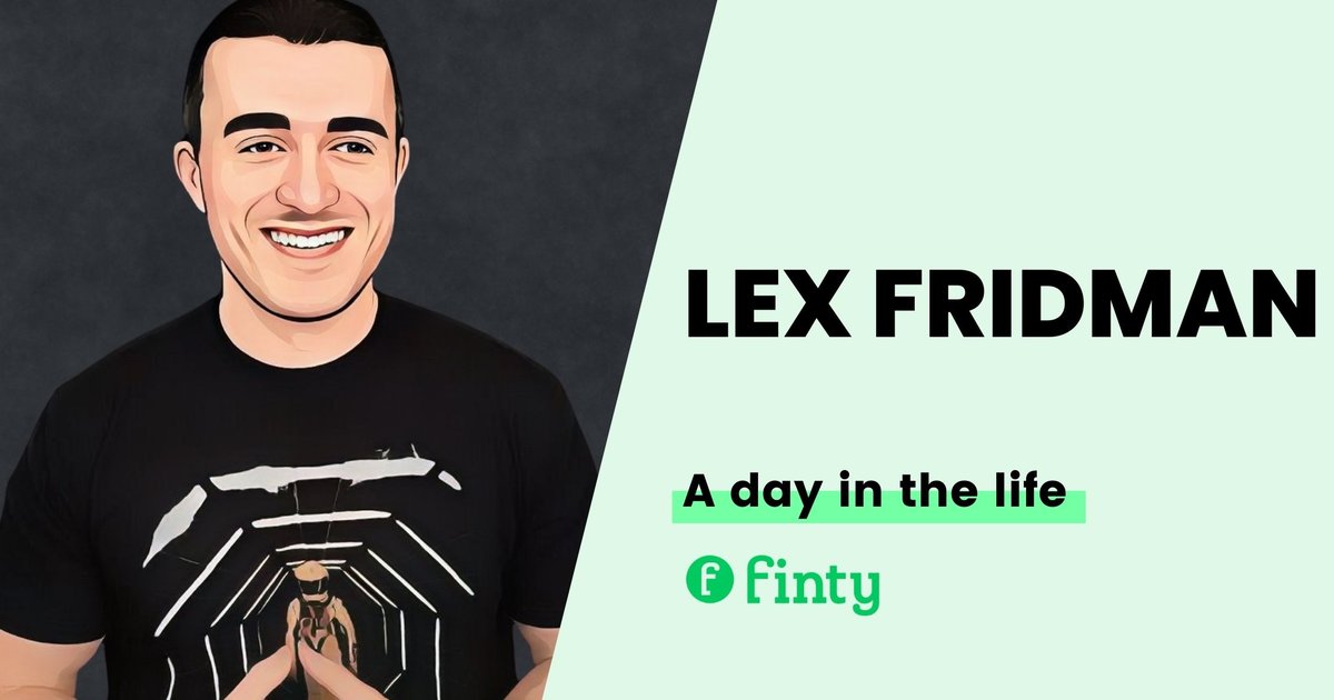 Lex Fridman – The Daily Routine of an MIT Scientist and Podcaster