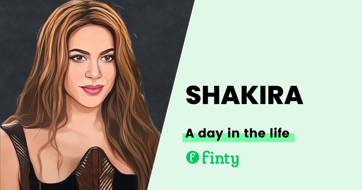 Shakira's Daily Routine — A Day in the Life